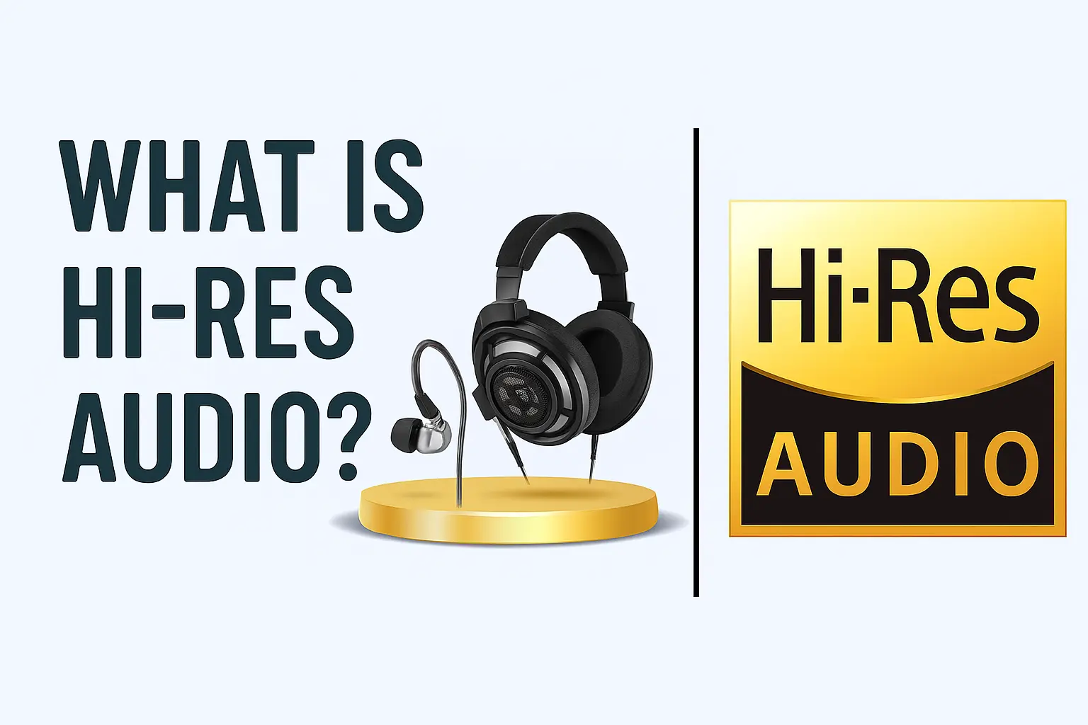 What Is Hi‑Res Audio? High-Resolution Sound Explained